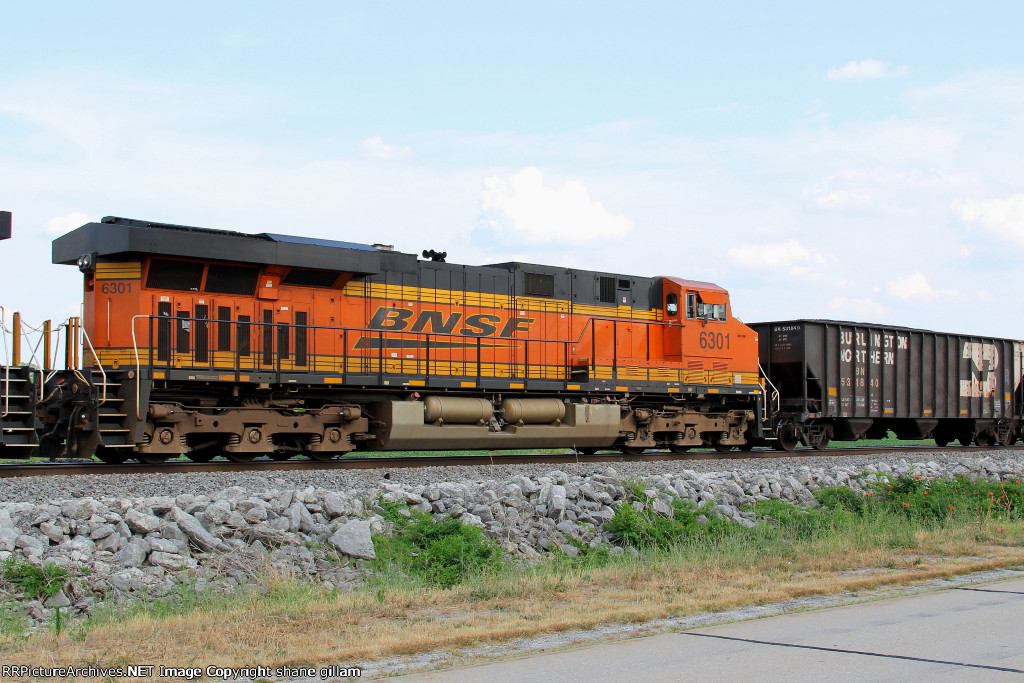 BNSF 6301 is apart of this nb coal.